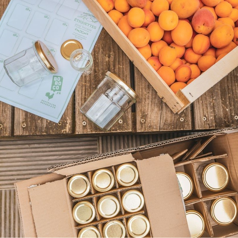 Bouteilles bocaux vides - Boboco